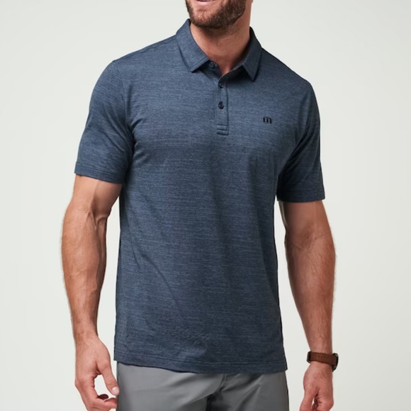 Travis Mathew | Shirts | Travis Mathew The Heater Polo New | Poshmark